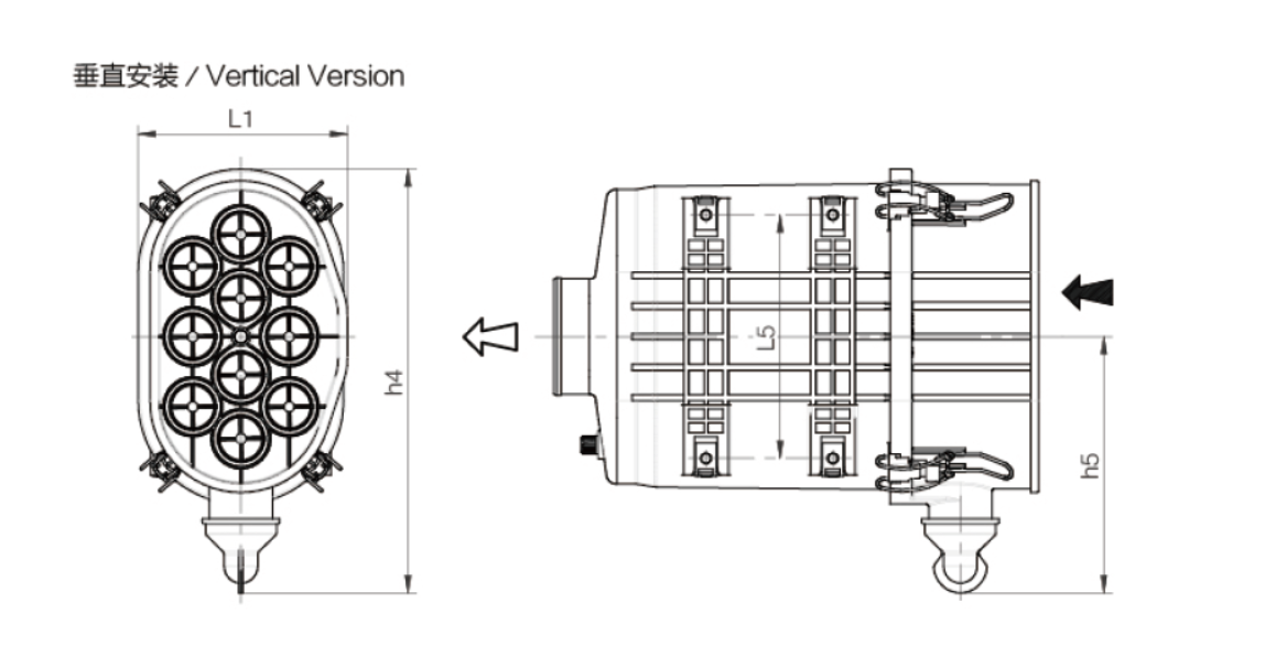 Воздушный фильтр серии DCF от производителя Китая - Syking